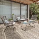 Yolanda Rattan Conversation Set | Chelsea Garden